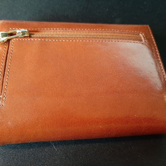 Monsac | Bags | Beautiful Brown Leather Monsac Wallet | Poshmark